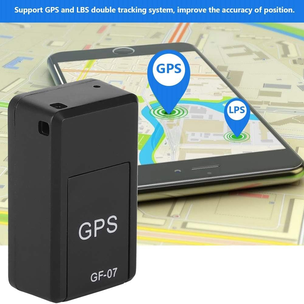 TUSERXLN Magnetisch Faltbar Präzise GPS-Tracker | SATURN