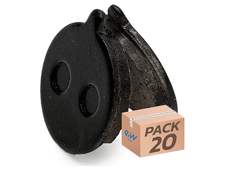 Accesorio para patinete eléctrico | CT005-R pastilla resina - 20 juegos ...