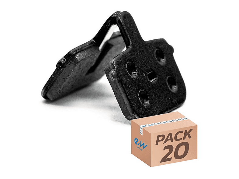 Accesorio para patinete eléctrico | RT001-R pastilla resina - 20 juegos ...