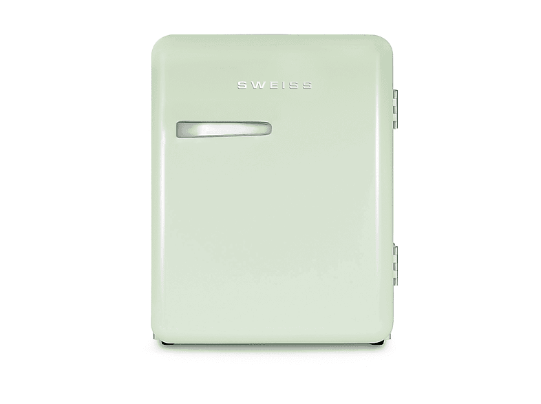 Nevera pequeña | SWEISS WEISS7, Altura 54 cm, Verde pastel | MediaMarkt