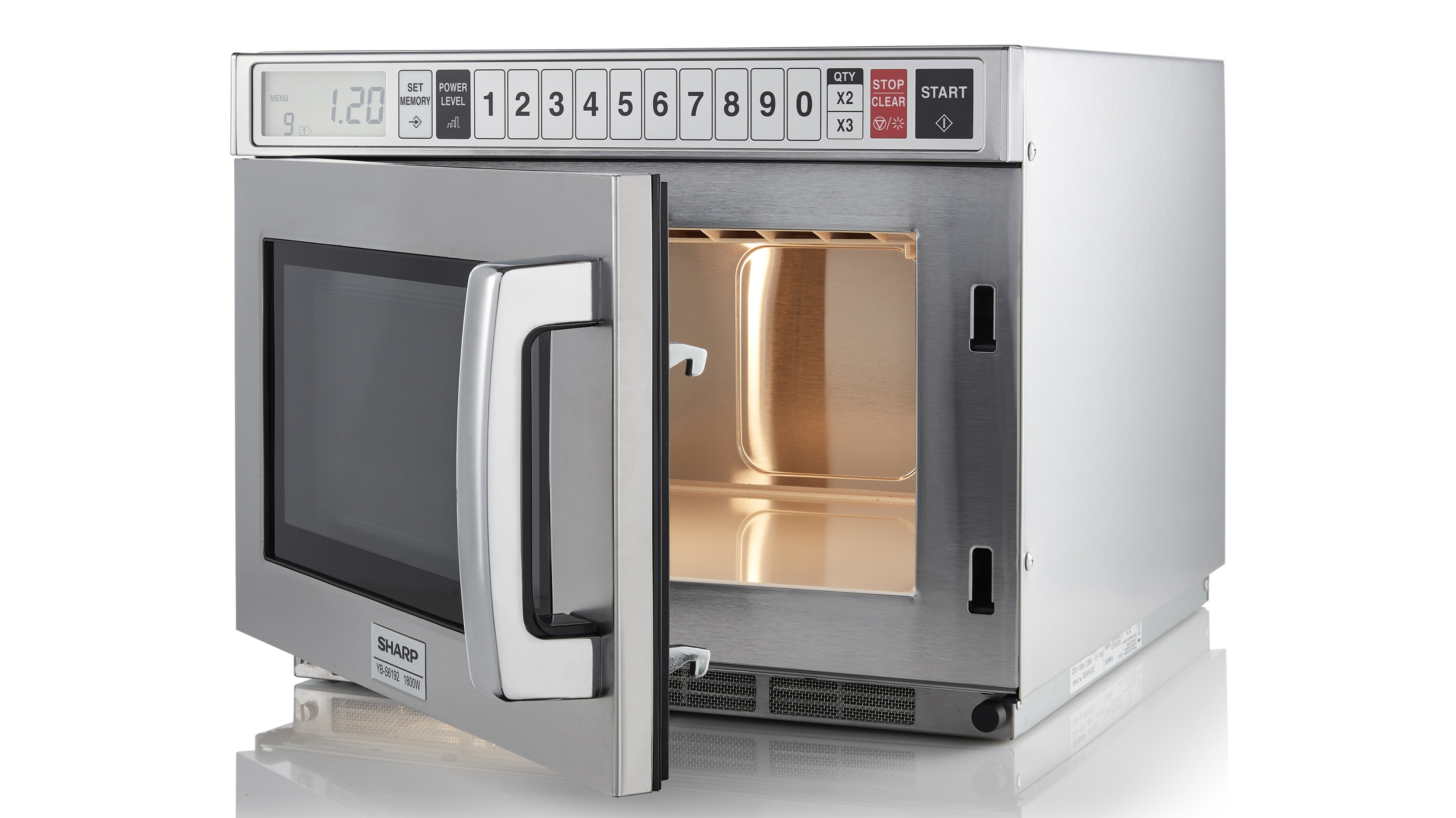 SHARP YB-S6192 Magnetron | 1800 W - 19 l | MediaMarkt