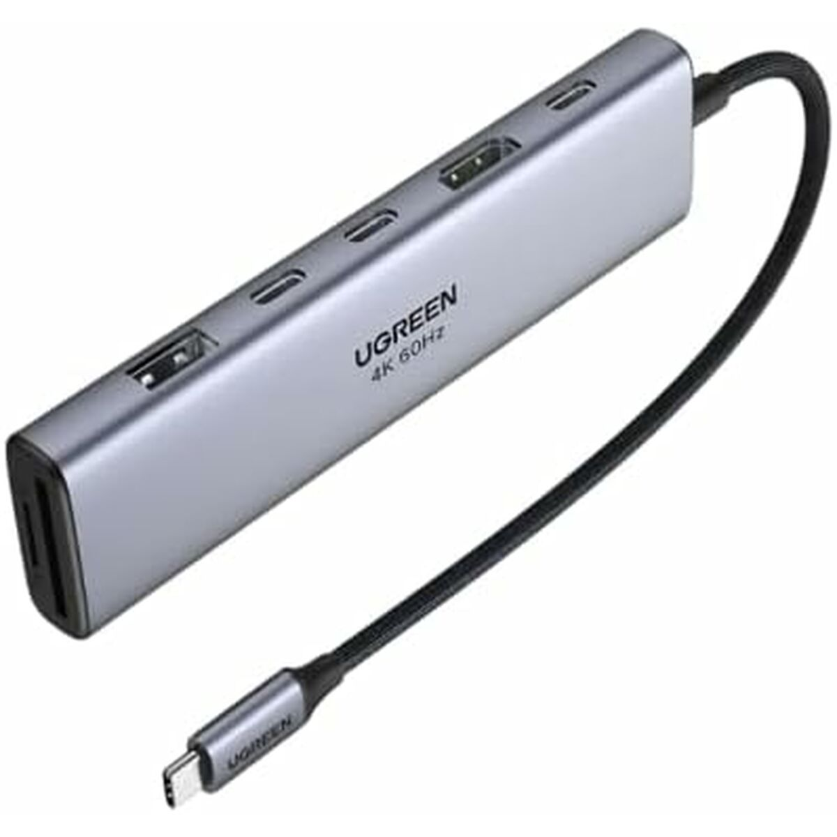 Adapter USB UGREEN Revodok 7w1 USB-C do 2x USB-C 3.2, USB-A 3.2, HDMI ...