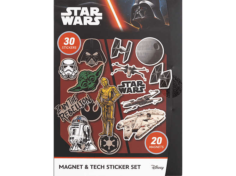 Star Wars | Magnet & Tech Sticker Set | MediaMarkt