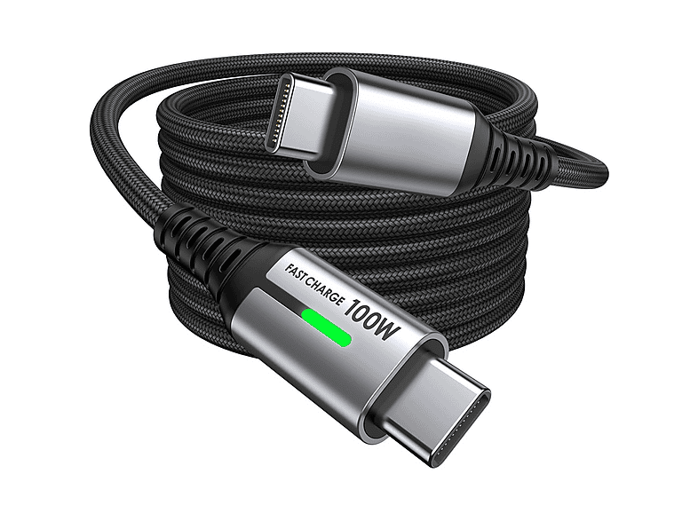 Cable USB-C a USB-C | MANIKE Zynix 1011, USB-C, USB-C, USB-C, Silver ...