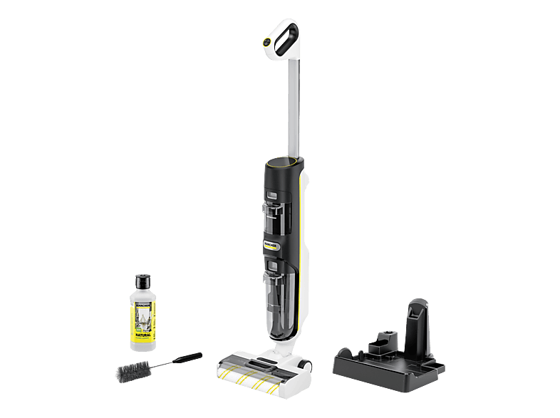 KÄRCHER Saugwischer FCV 4 Natural N Saugwischer, Schwarz | MediaMarkt