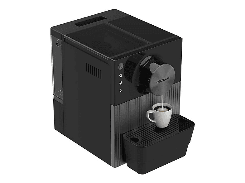 CECOTEC Cremmaet Cube, 1,1 l MACCHINA CAFFÈ AUTOMATICA, Nero ...