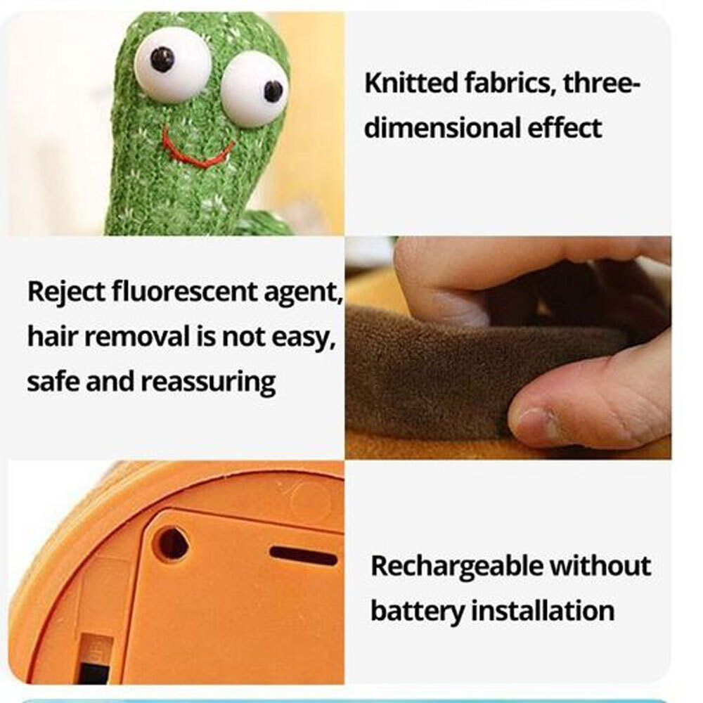 PELUCHE ARZOPA Cactus danzante Stile Natalizio | MediaWorld.it