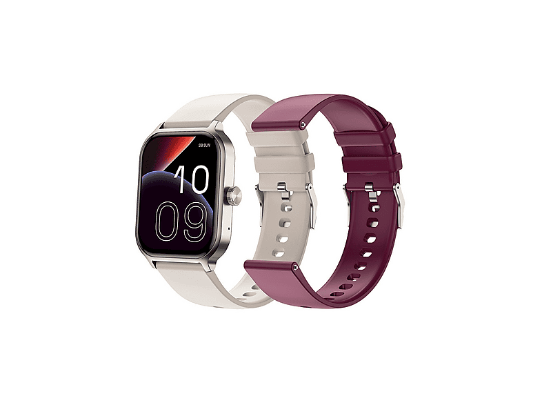 SPC Smartee Duo 3 Smartwatch silicone, Creme | MediaMarkt