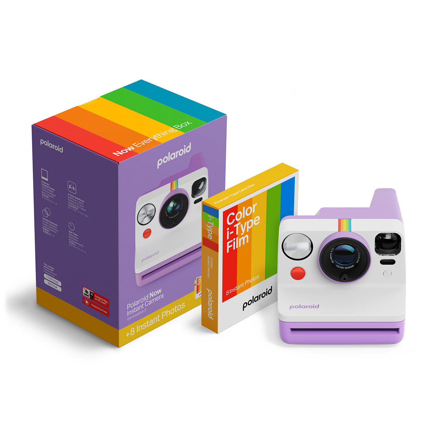 ISTANT CAMERA POLAROID Now Viola, Bianco | MediaWorld.it
