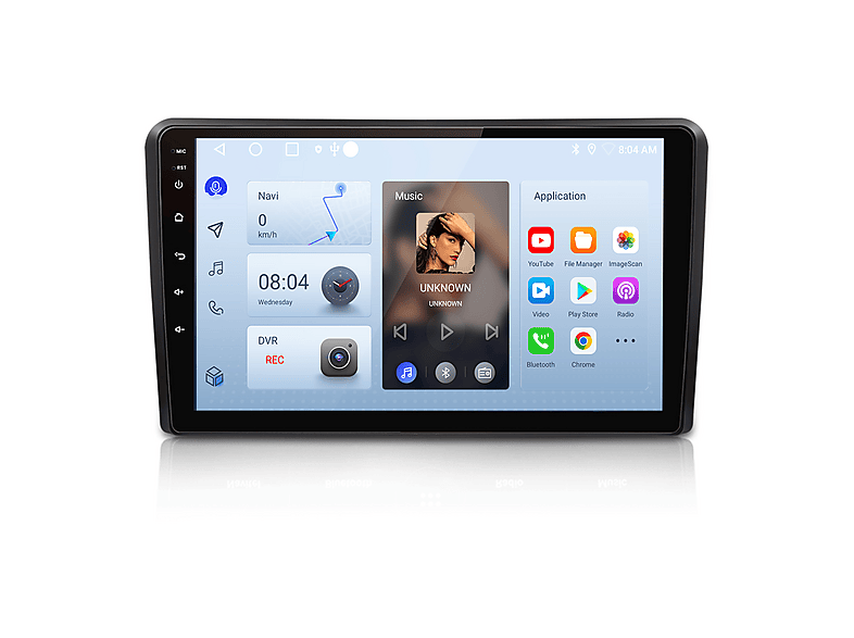 HEXINEX Für Audi A3 S3 RS3 2003-2013 autoradio, DAB+, FM, black ...