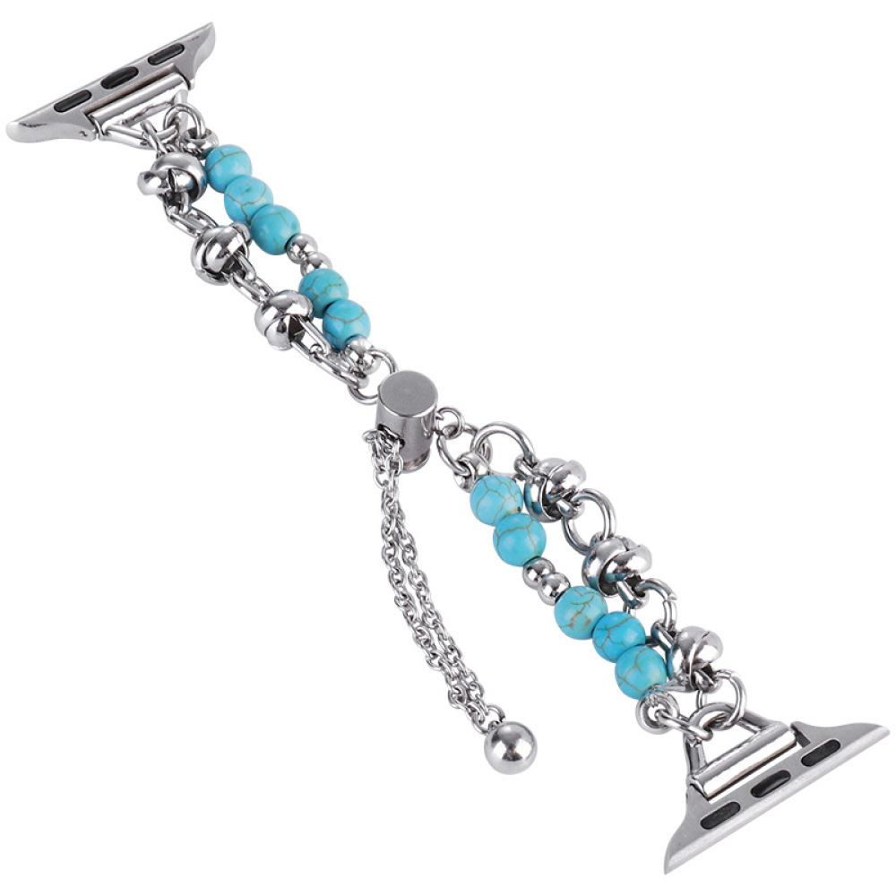 WHIQUTEY Funkelnd Perlmuttfarben Robust, Armband, Apple, Watch S8 ...