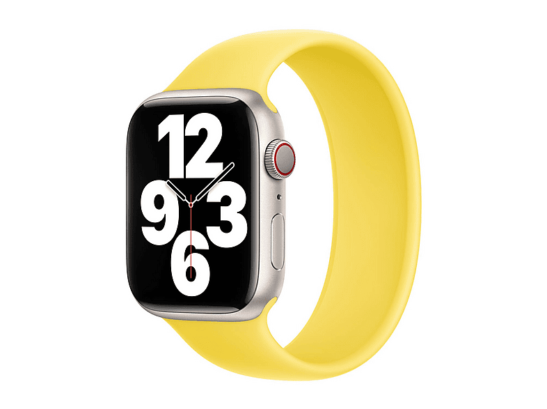 APPLE Siliconen solobandje voor de Apple Watch | 44/45/46/49 mm | Maat ...