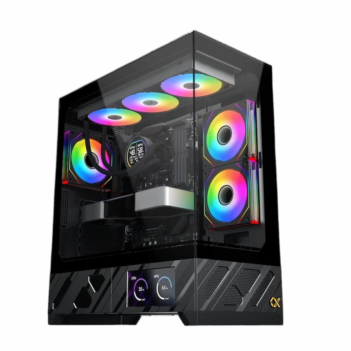 Pack PC Gaming | GOSU PC DAIMYO A97X RX97XT, AMD Ryzen 7 9700X, 32 GB ...