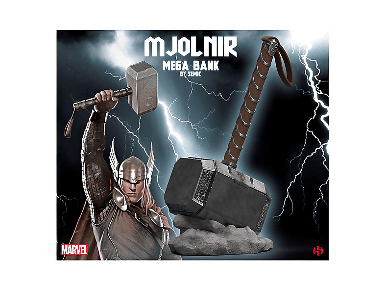 Marvel Thor´s Mjolnir Mega Bust Bank/Spardose | SATURN