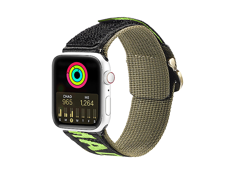 WHIQUTEY Faltbar Atmungsaktiv Robust, Armband, Apple, 0:Apple Watch 42 ...