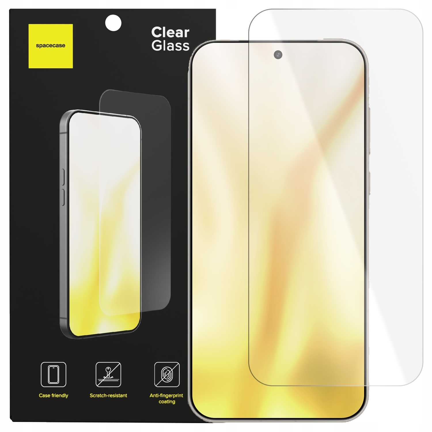 Szkło hartowane SPACECASE Glass Clear 2.5D OnePlus 15 Przezroczysty ...