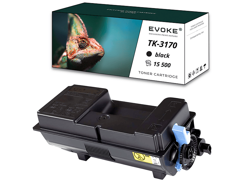 EVOKE Toner do drukarki Kyocera TK-3170 czarny | 15500 stron | TK3170 ...
