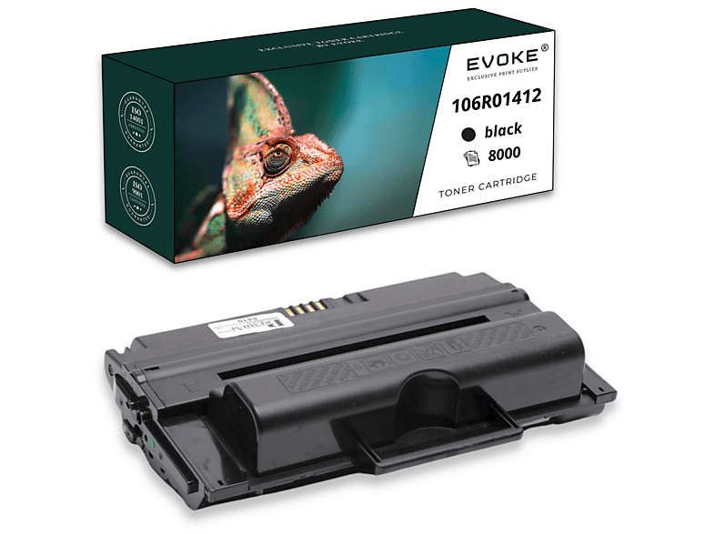 EVOKE Toner do drukarki Xerox 106R01412 czarny | 8000 stron | 3300 XL ...