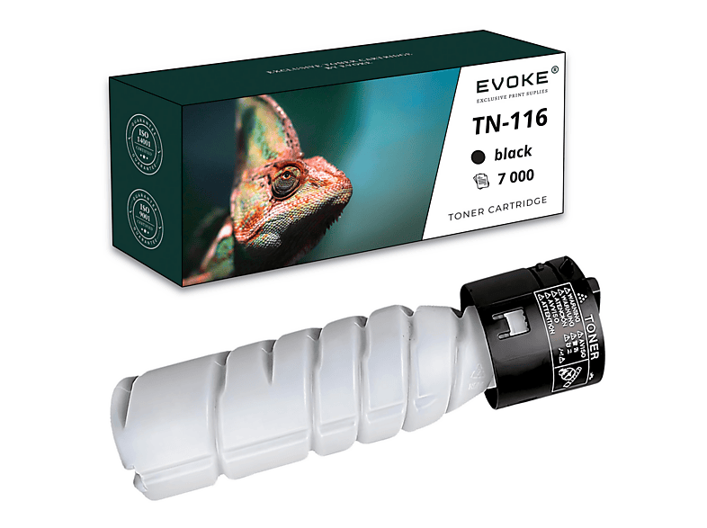 EVOKE Toner per stampante Konica Minolta TN-116 Nero | 7000 pagine ...