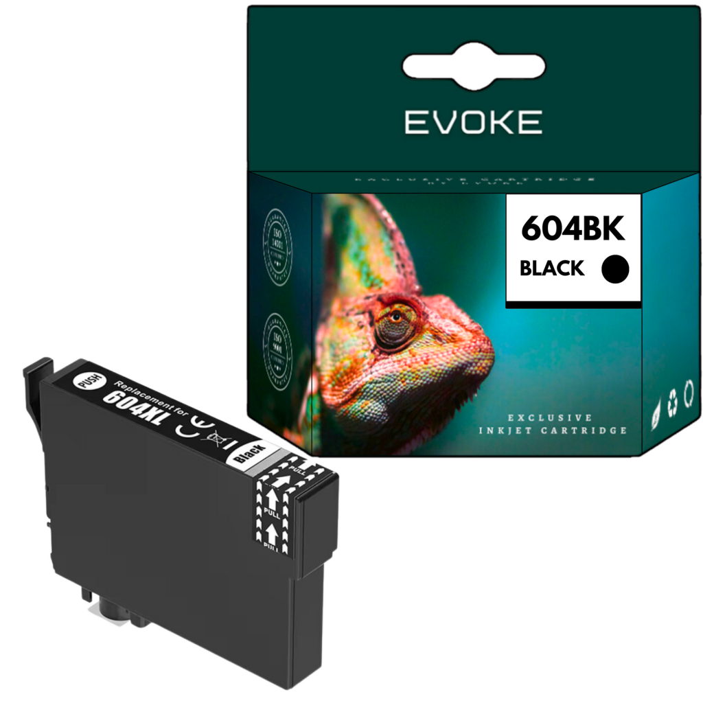 EVOKE Tusz do drukarki Epson 604XB | 11 ml | 670 stron Pasuje do: XP ...