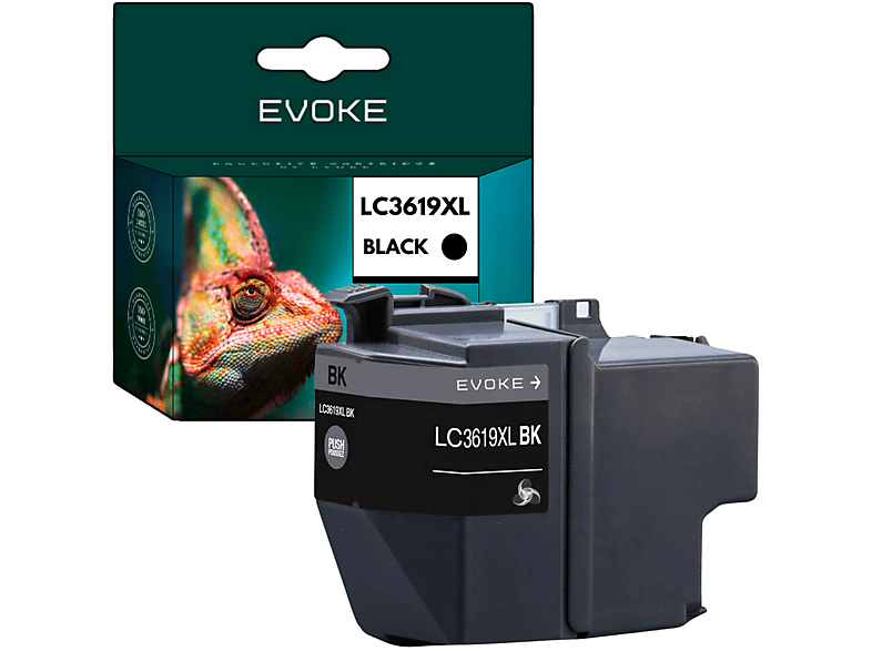EVOKE Inchiostro per stampante Brother LC3619XL Nero | 65 ml | 3100 ...