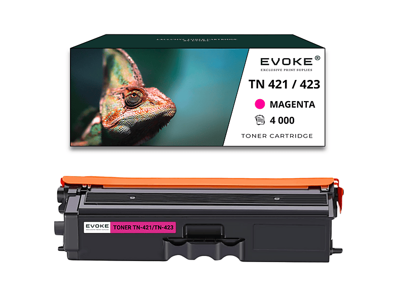 EVOKE Toner per stampante Brother TN-423 Magenta | 4000 pagine | TN423 ...