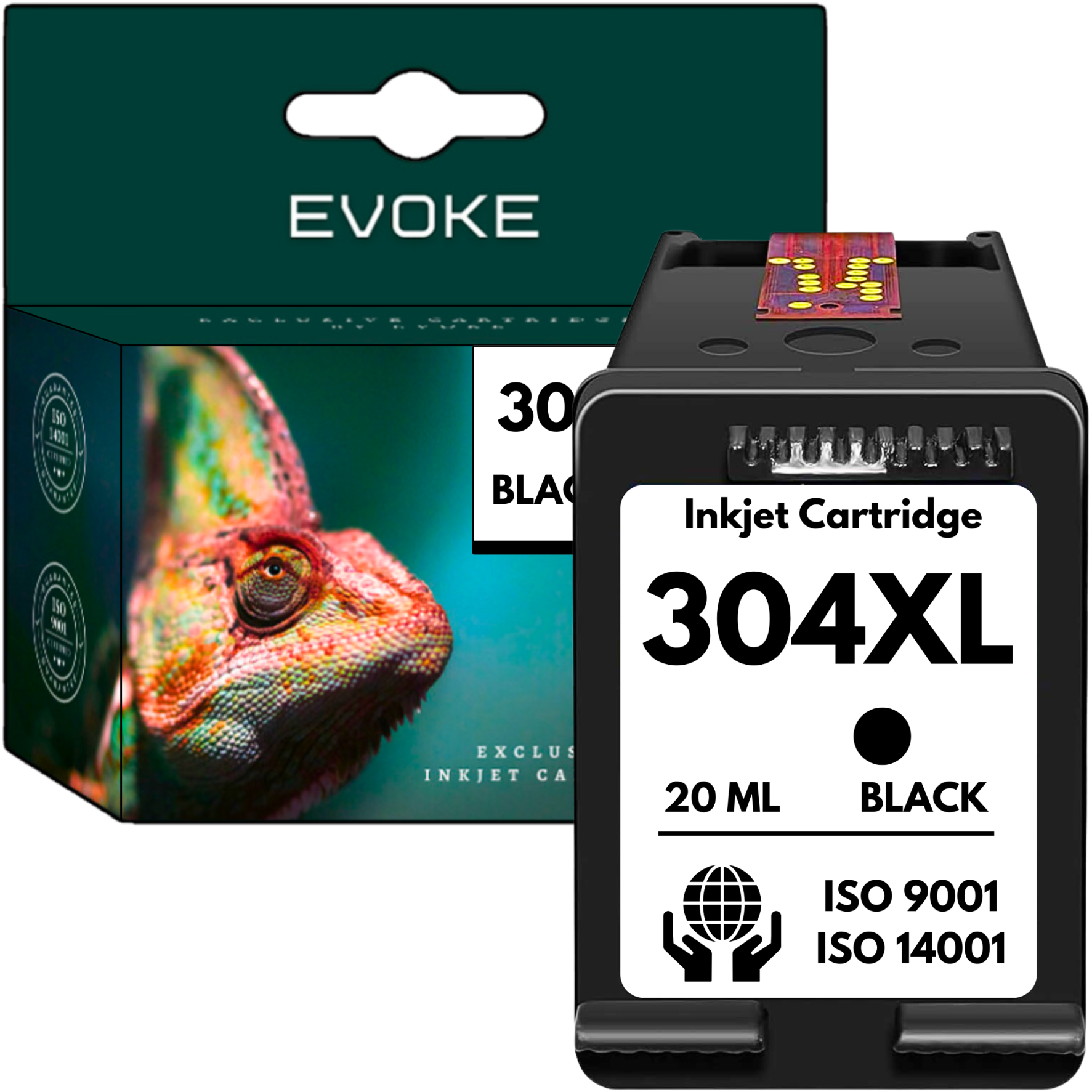 EVOKE Tusz do drukarki HP 304 1090 stron 20 ml Pasuje do: DeskJet 2620 ...