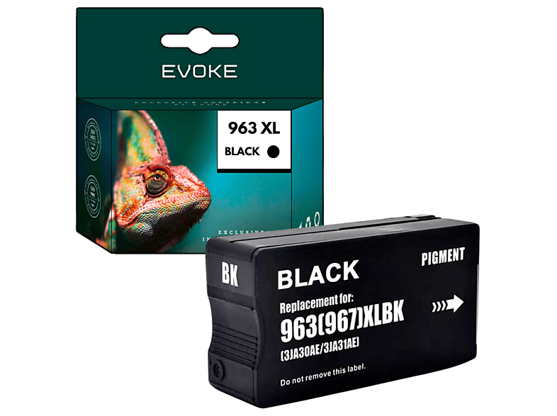 EVOKE Inchiostro per stampante HP 963XB Nero (black) | 50 ml | 2080 ...