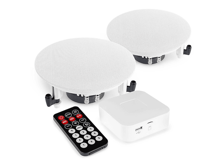Altavoz de gran potencia | BT20 POWER DYNAMICS, White | MediaMarkt
