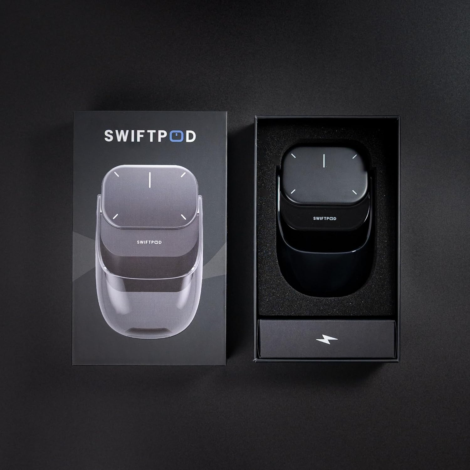 SWIFTPOD Smart Maus, Schwarz | MediaMarkt