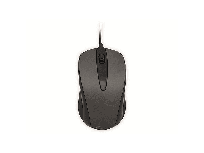 Ratón con cable | MEDIARANGE MDR17833, USB Typ-A, 1000 ppp, Negro, Gris ...