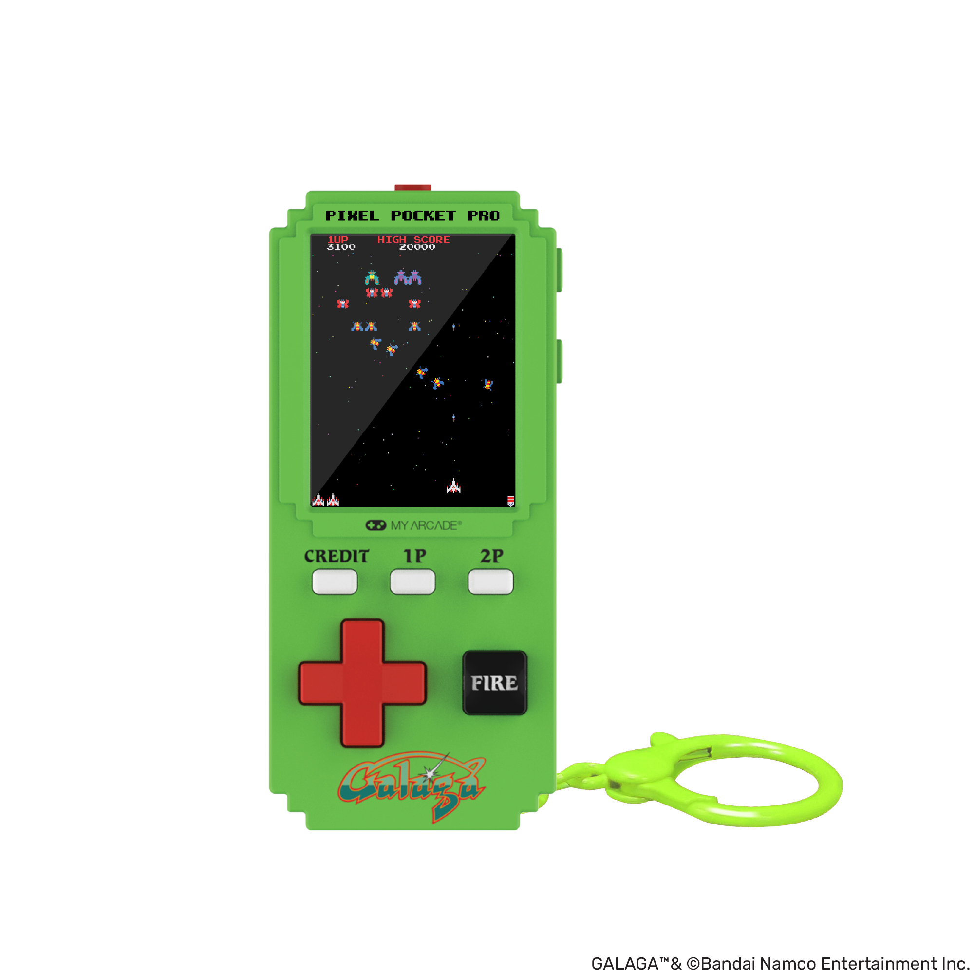 MYARCADE Pixel Pocket Pro Galaga Konsole | SATURN