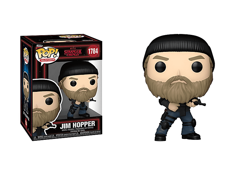 FUNKO POP | Stranger Things V5- Jim Hopper Vinyl Figur | SATURN