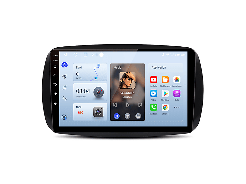 AWESAFE Für Smart Forfour Fortwo 453 Autoradio, DAB+, FM, Bluetooth ...