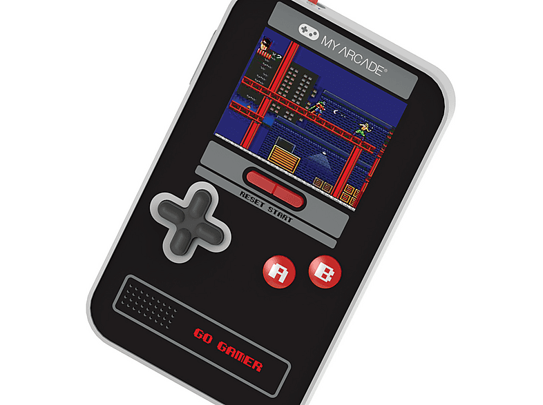 Consola retro | MY ARCADE Go Gamer Classic, 0 GB, Negro y rojo | MediaMarkt