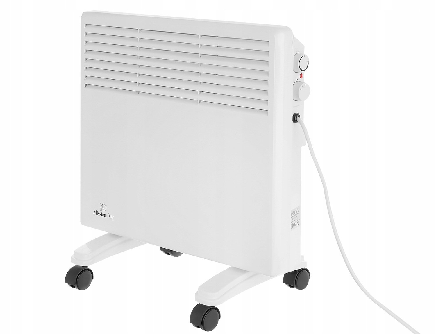 Grzejnik konwektorowy MISSION AIR MIAMI 1000 W Biały | sprawdź cenę i ...