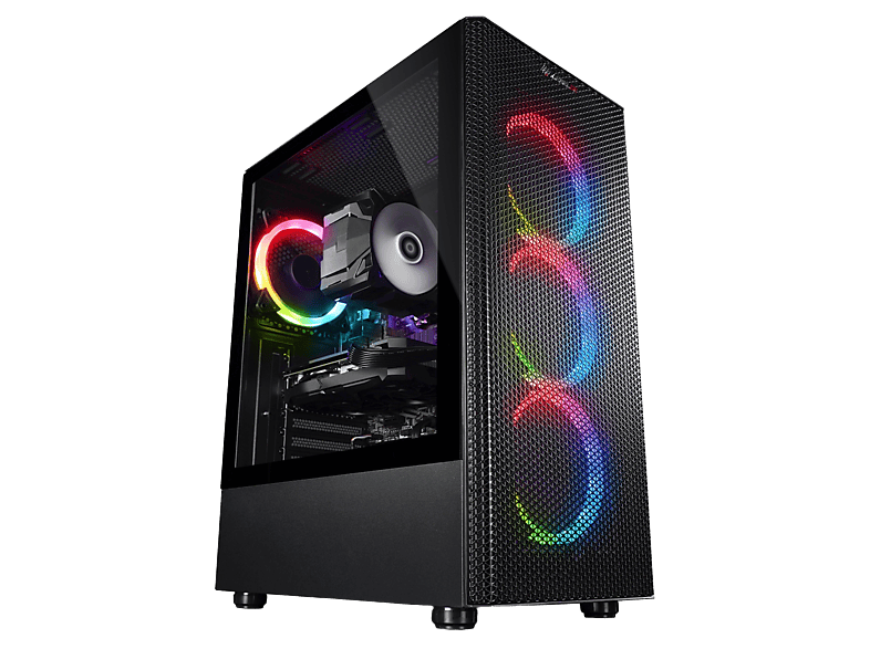 KIEBEL Raptor AMD Ryzen 7 8700F, Gaming PC mit AMD Ryzen™ 7 Ryzen 7 ...
