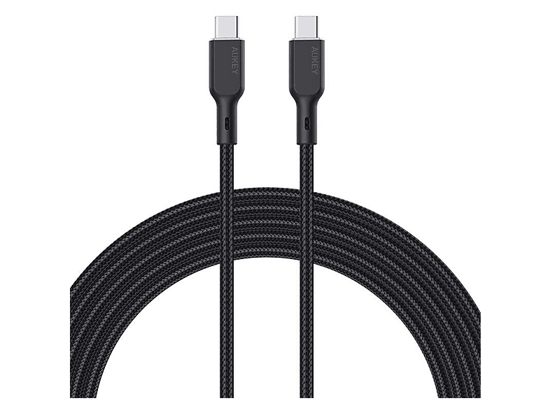 Cable USB-C a USB-C | AUKEY CB-KCC101, USB-C, USB-C, USB-C, Negro ...