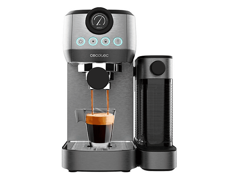 CECOTEC Power Espresso 20 Steel Pro Latte Cafetera automática ...