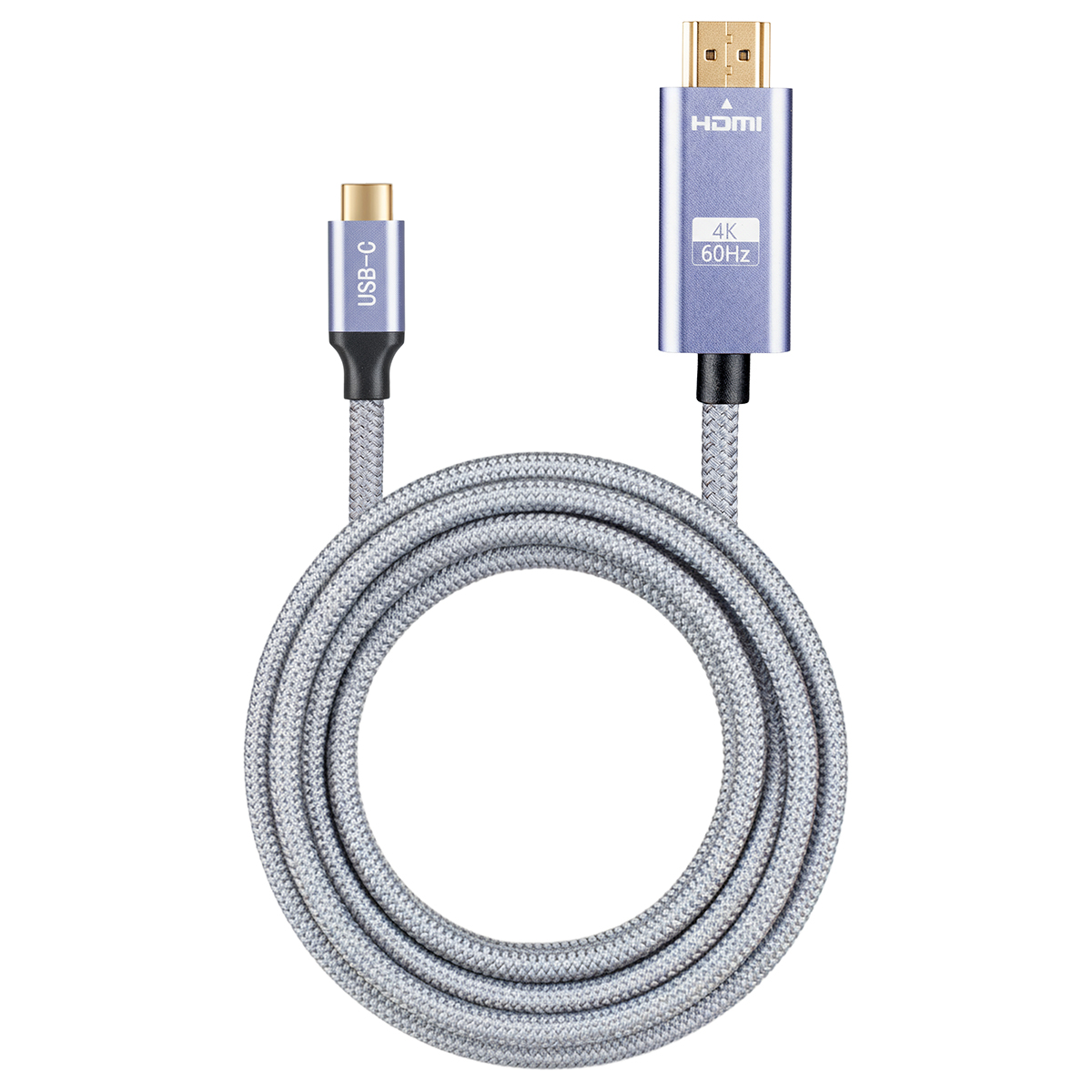Kabel HDMI VAYOX | USB-C, VA0418-2, 2m, 4K, 60Hz Szary - sprawdź cenę i ...
