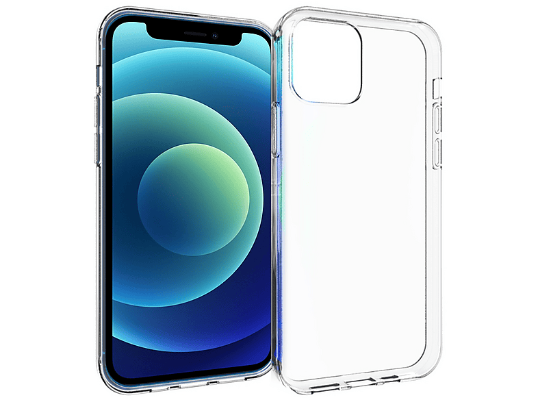 ACCEZZ Back Cover Clear, Backcover, Apple, iPhone 12 Mini, Transparent ...