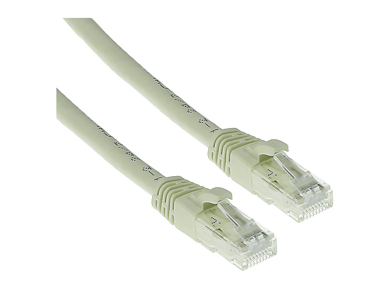 ACT CAT6A UTP Netwerkkabel 3 m Ivoor | MediaMarkt