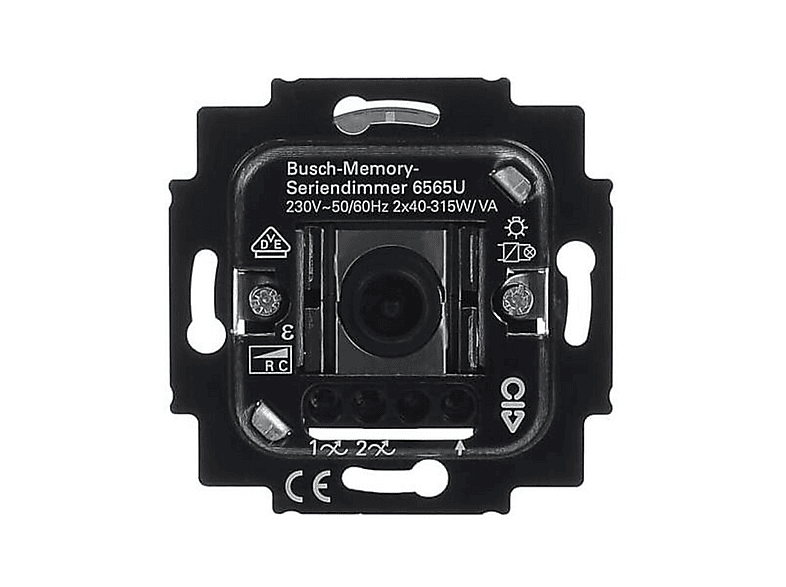 BUSCH-JAEGER Busch-Jaeger Memory-Seriendimmer 6565 U Dimmer | MediaMarkt