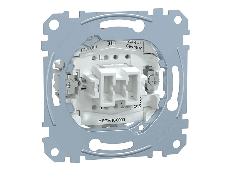 MERTEN & STORCK Merten Aus/Wechselschalter-Eins. 1-pol.16AX 250VAC ...
