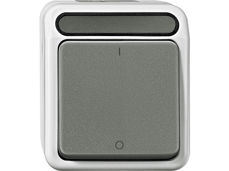 MERTEN & STORCK Merten Ausschalter 2-polig lichtgrau MEG3112-8029 ...