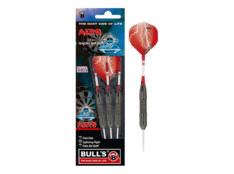 BULLS Darts Steeldarts unisex | Aero Brass Dartpfeile Darts-Set ...