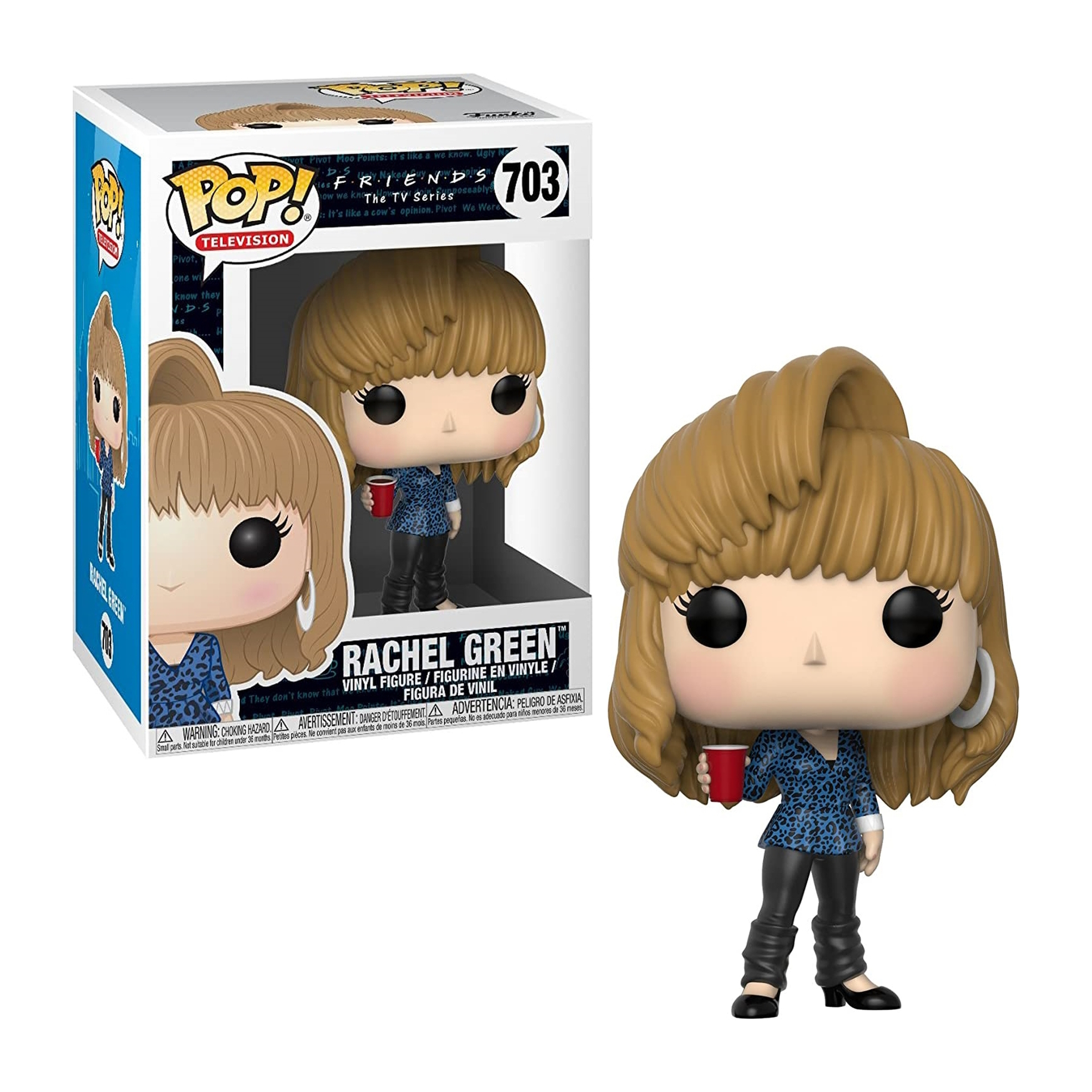 FUNKO Friends | Rachel Green (80s) 703 Pop! Vinyl Figur Sammlerfigur ...
