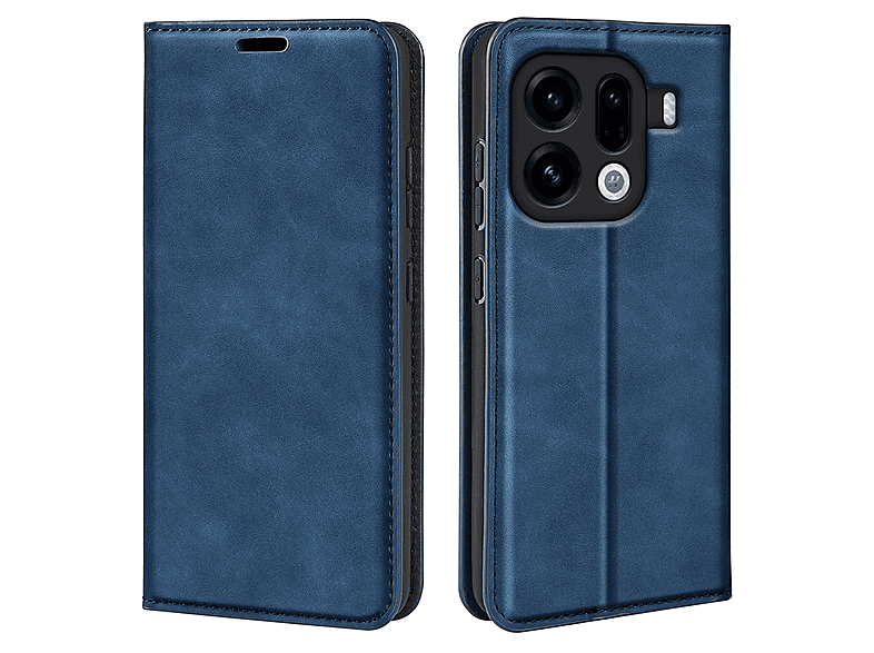 MOBYDEFEND Bookcase Magnetische Sluiting Geschikt voor Oppo Find X9 Pro ...