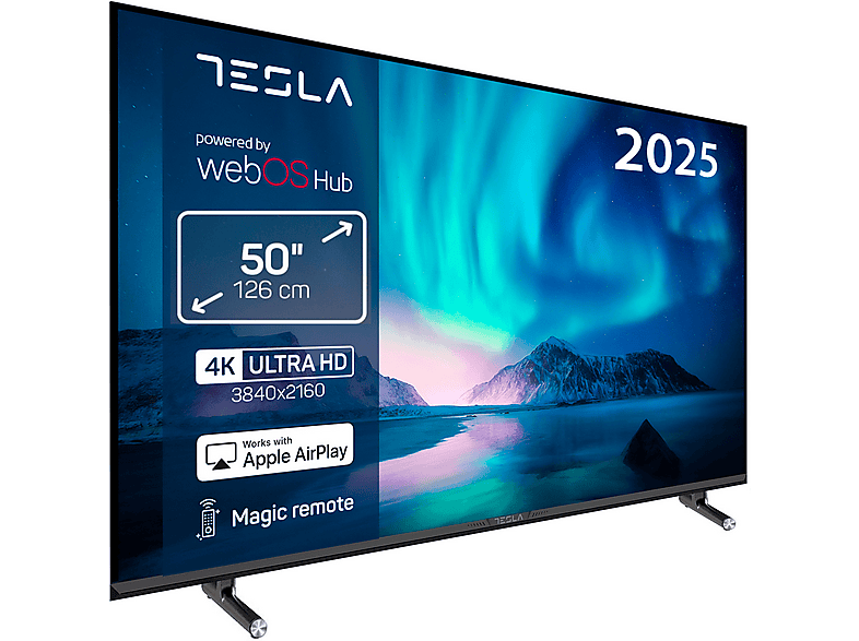 TV LED 50" | TESLA 50E645BUW Series 6, Full-HD, Smart TV, Gris | MediaMarkt