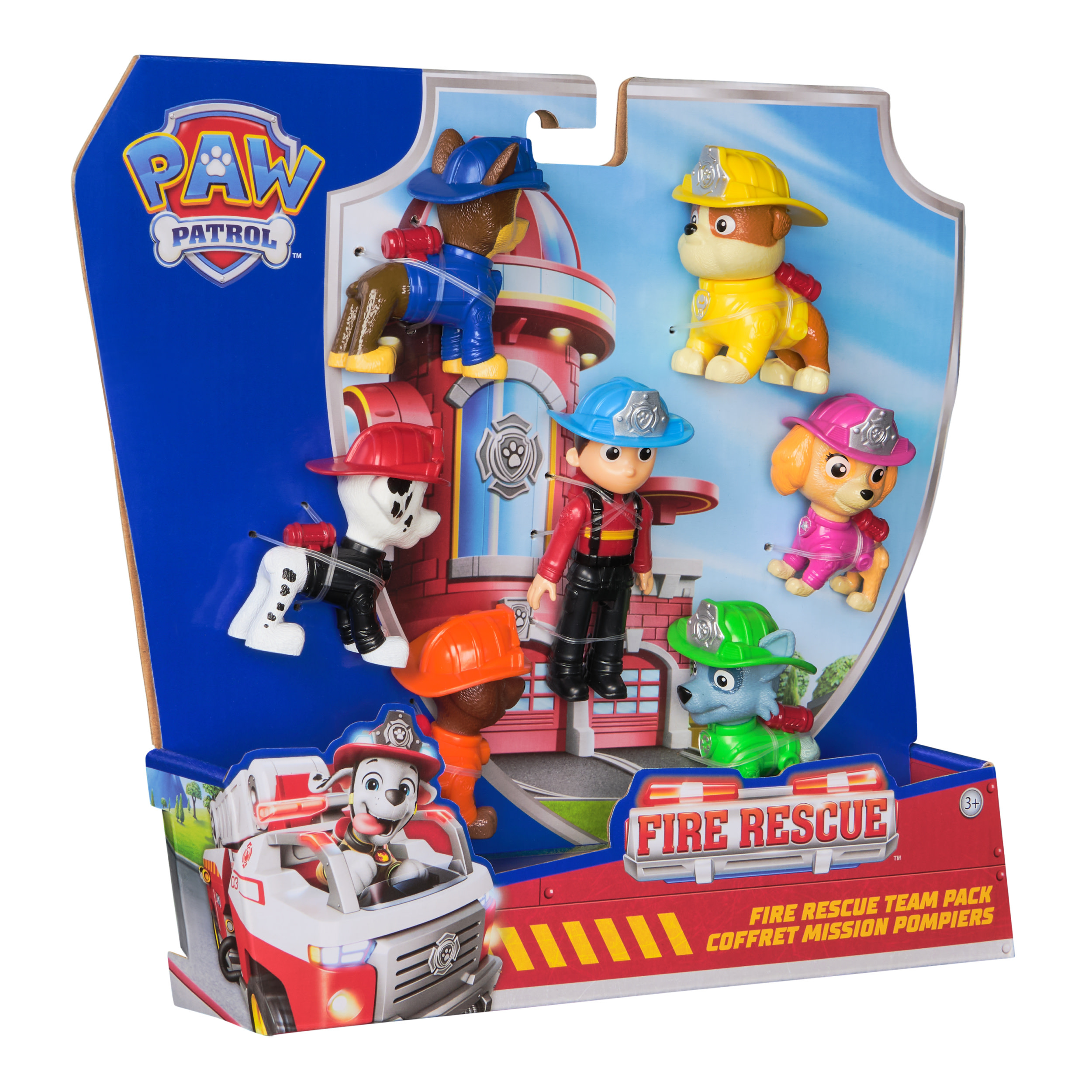 Figurka SPIN MASTER PAW Patrol PAW FGR Fire Rescue Figure Pack GML ...